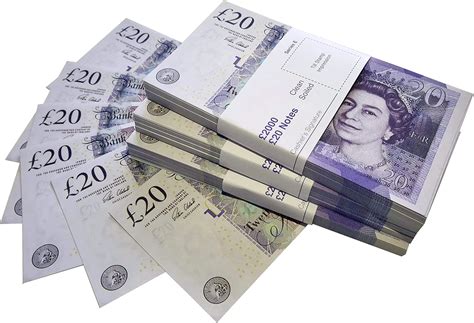 Big Screen Stacks Uk Company Prop Money Uk Pounds X300 £20 Pretend