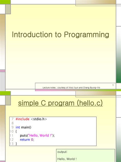 how to start a c program pdf compiler computer file