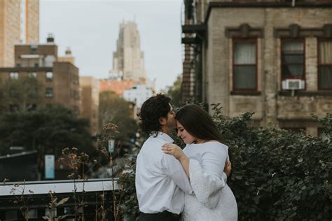 kelly and nick engagement session at the high line — jordan jankun