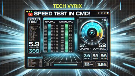 Check Internet 🌐speed ⚡ Using Cmd 💻 With The Ookla Speedtest Cli Tech Vyrix