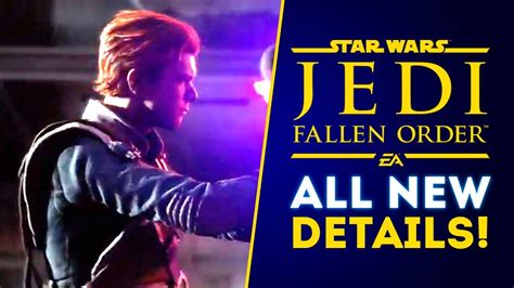 Star Wars Jedi Fallen Order All New Details Large Creatures Teased