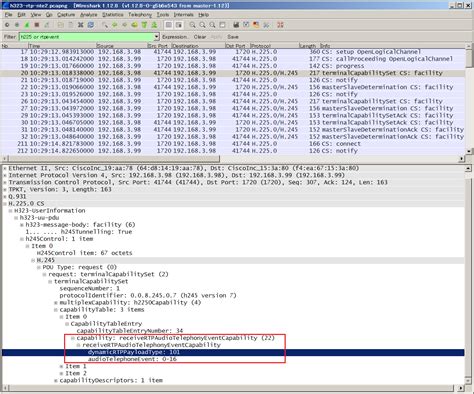 Wireshark による Uc トラブルシューティング （dtmfリレーの解析：h 323 編） Cisco Community