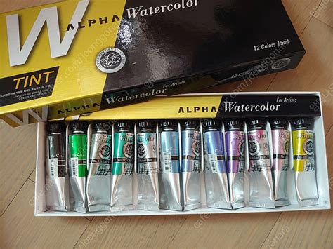 가격내림수채화물감 고체물감 미술용품 판매 미술재료미술도구 중고나라