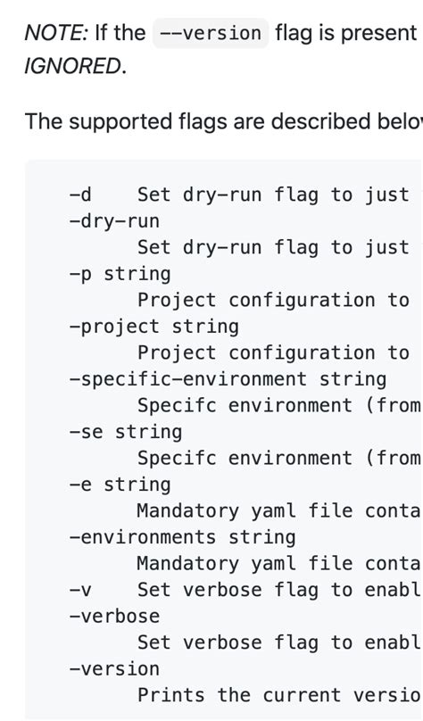 Add Version As A Command Line Switch · Issue 84 · Dynatracedynatrace Configuration As Code