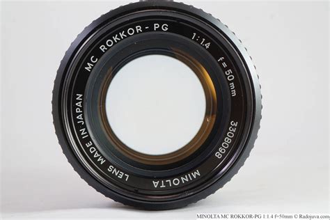 Brief Review Of Minolta Mc Rokkor Pg 114 F50mm Happy
