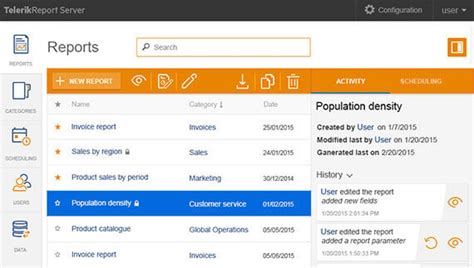 Telerik Reporting Report Server MicroWay