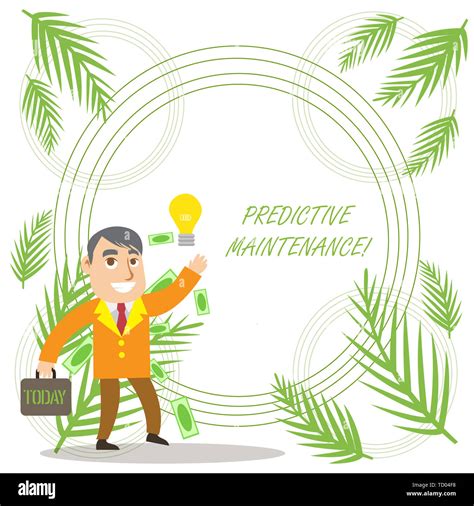 Conceptual Hand Writing Showing Predictive Maintenance Concept Meaning