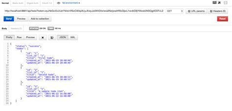 Token Authentication Using Laravel Ios