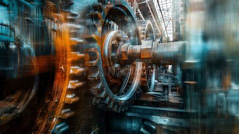 industrial automation reducing human errors abstract background stock