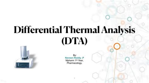 Differential Thermal Analysis Dta Pdf