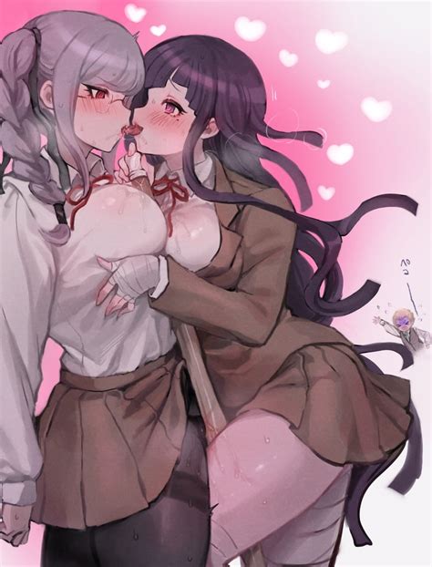 Tsumiki Mikan Pekoyama Peko And Kuzuryu Fuyuhiko Danganronpa And More Drawn By Zutazutako