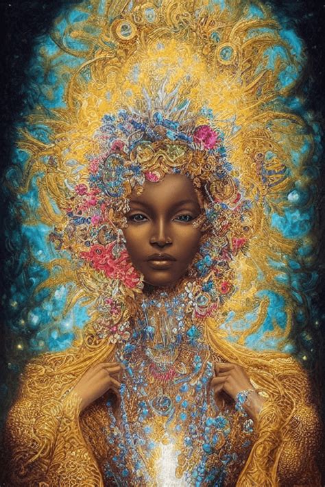 Dark Skinned Woman · Creative Fabrica