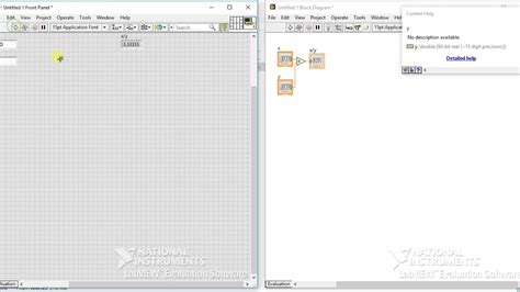 Labview Numeric Palette 04 Divide Youtube
