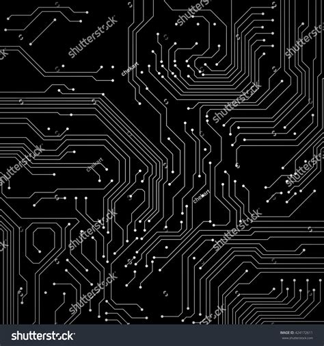 회로 보드 배경벡터 전자 배경 스톡 벡터 로열티 프리 424172611 Shutterstock