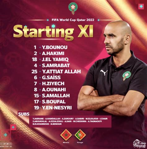 호날두 벤치 포르투갈 모로코 8강 맞대결 선발 라인업 공개