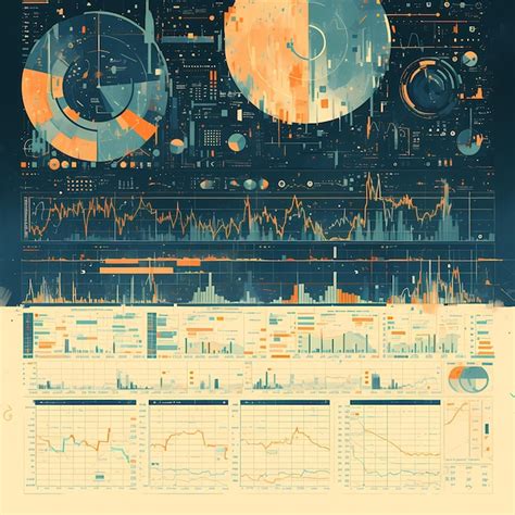 Premium Photo Innovative Financial Data Visualization