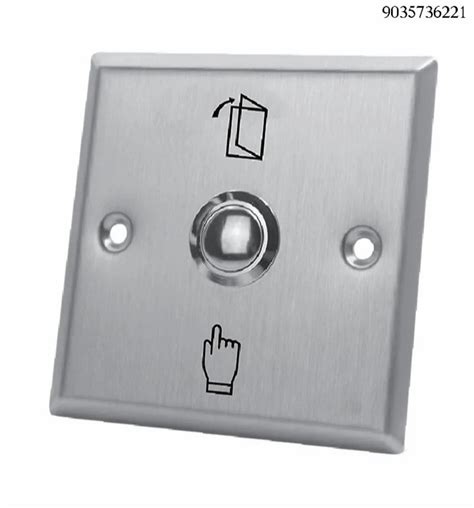 Zkteco Ex86 S Exit Button At ₹ 6000piece Door Exit Push Button
