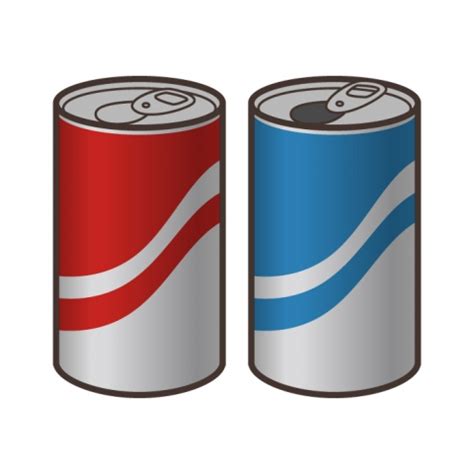 缶ジュースのイラスト 無料イラストのIMT 商用OK加工OK
