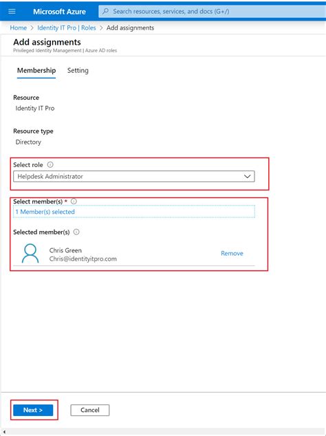 Assign A Role To A Group Using Privileged Identity Management In Azure Ad Microsoft Entra