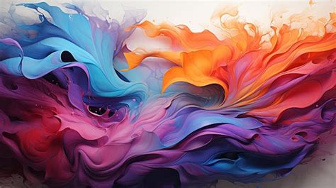 Premium Photo Feeling Passionate Paintings Abstract Art That