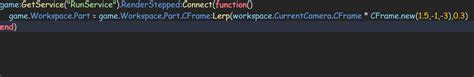 Odd Error On Workspacepart Scripting Support Developer Forum