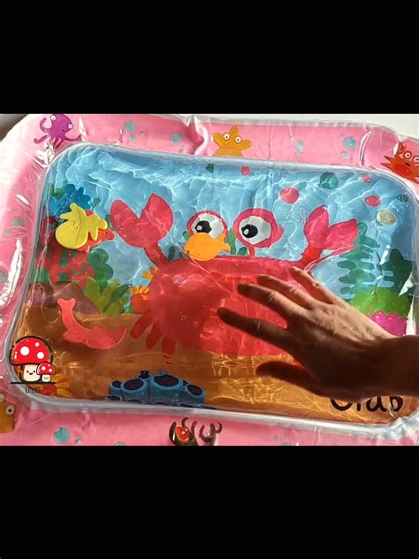 📣 ა დ გ ი ლ ზ ე ა 📣 წყლის ლეიბი 🌊 ზომა 66 50 ასაკი 0 ხელს უწყობს მოტორიკის ჩამოყალიბებას