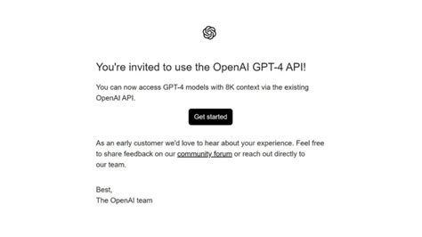 How To Solve Gpt 4 Invite Issue Youre Invited To Use The Openai Gpt 4 Api Kelxfy