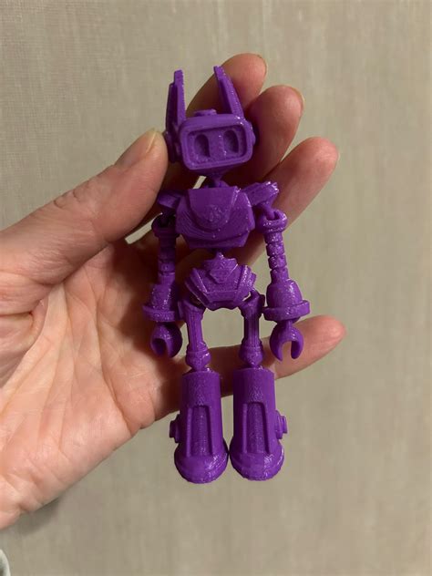 3d Printer Zillolaab Flexi Print In Place Zippy The Bot 🤖 • Made With
