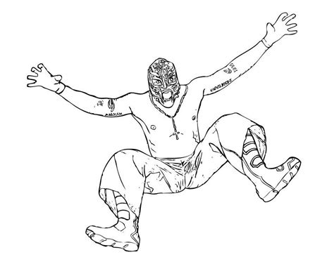 Sting Wrestler Coloring Pages