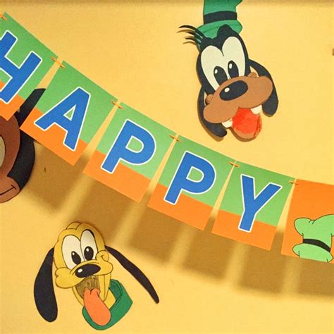 Goofy Birthday Etsy