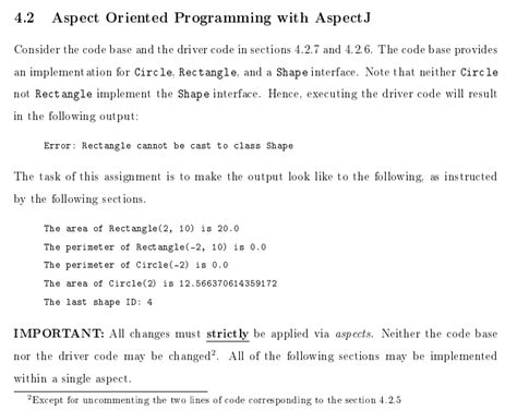 4 2 aspect oriented programming with aspect j