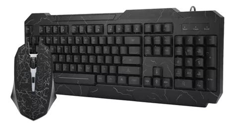 Juego De Teclado Mecánico Para Juegos Con Cable Y Ratón Roto Envío Gratis