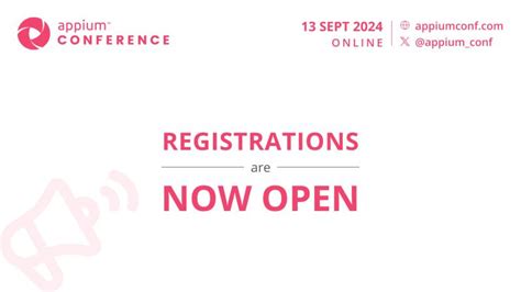 Anand B On Linkedin The Official Appium Conf 2024 For Mobile And Device Test Automation