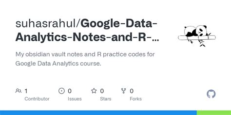 Google Data Analytics Notes And R Programming Week Md At Main Suhasrahul Google Data