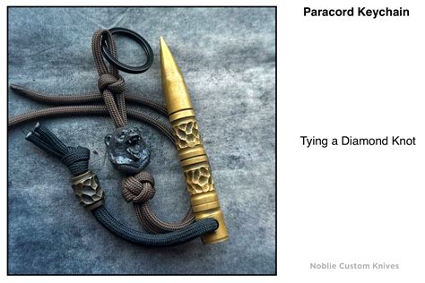 How To Make A Keychain Paracord Guide With Pictures
