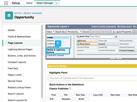 Salesforce Quick Actions [interactive Tutorial] Salesforce Ben
