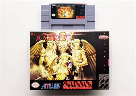 Shin Megami Tensei 2 Snes Super Nintendo English Translated Usa Ntsc Shin Megami Tensei 2 Snes Super Nintendo English Translated Usa Ntsc