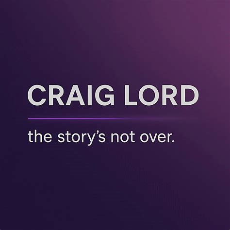 Craig Lord Between Chapters
