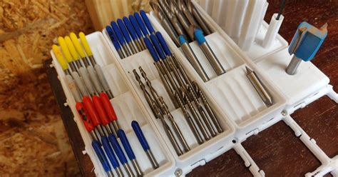 Gridfinity 1 4 And 1 8 Bit Holders By Muncho Download Free Stl