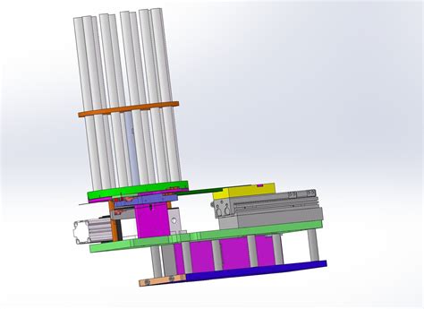 Tray Curing Automatic Loading And Unloading Machine 3d Model Cgtrader