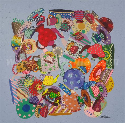 Teapots The Pleasant Taste Of Tea Series 12 Art Jamila