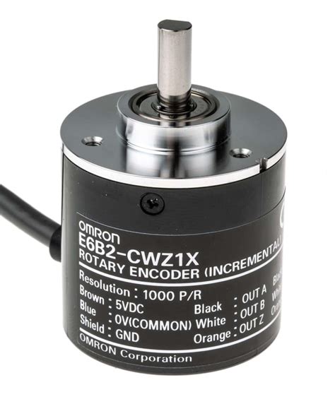 E6b2 Cwz1x 1000p R 0 5m Omron Omron E6b2 Series Incremental Incremental Encoder 1000 Ppr