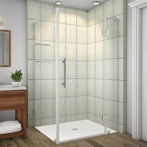 Aston Avalux Gs 46 In X 32 In X 72 In Rectangular Pivot Frameless