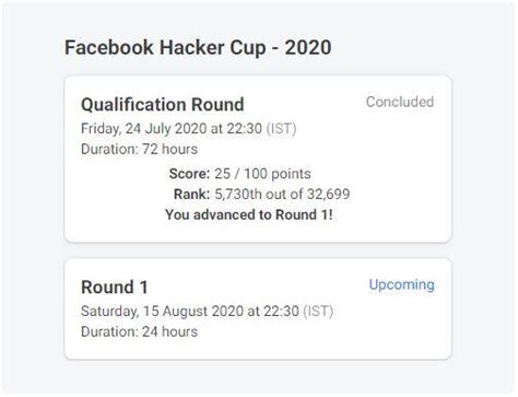 Sathwik Katkam On Linkedin Hackercup Facebook Codingchallenge