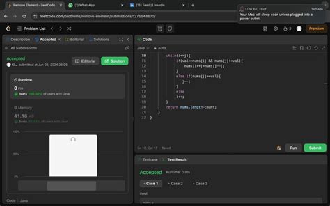 30daysleetcodechallenge Remove Element Kishore V Posted On The