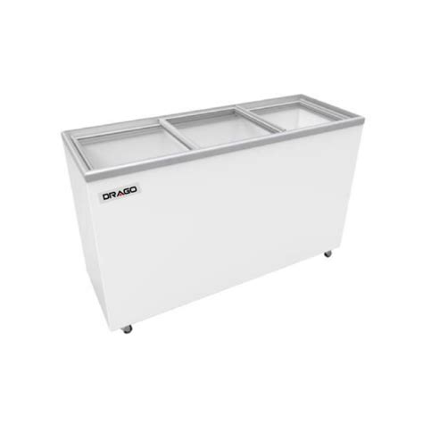 Drago Chpp 350 Congelador Horizontal 3 Puertas Cristal Plano 121 Pies