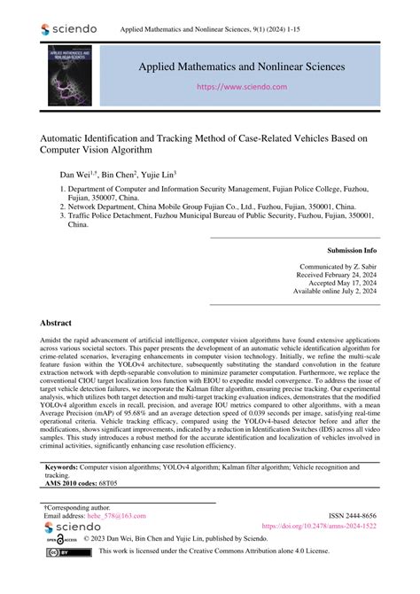 Pdf Automatic Identification And Tracking Method Of Case Related