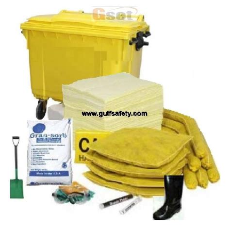 Spill Kit Chemical 1100 Ltr Al Saqliya Trading