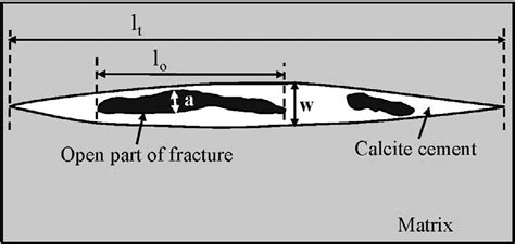 Idealized Sketch Of A Fracture In A Carbonate Subsurface Reservoir A Download Scientific