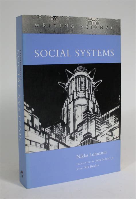 Social Systems Niklas Luhmann